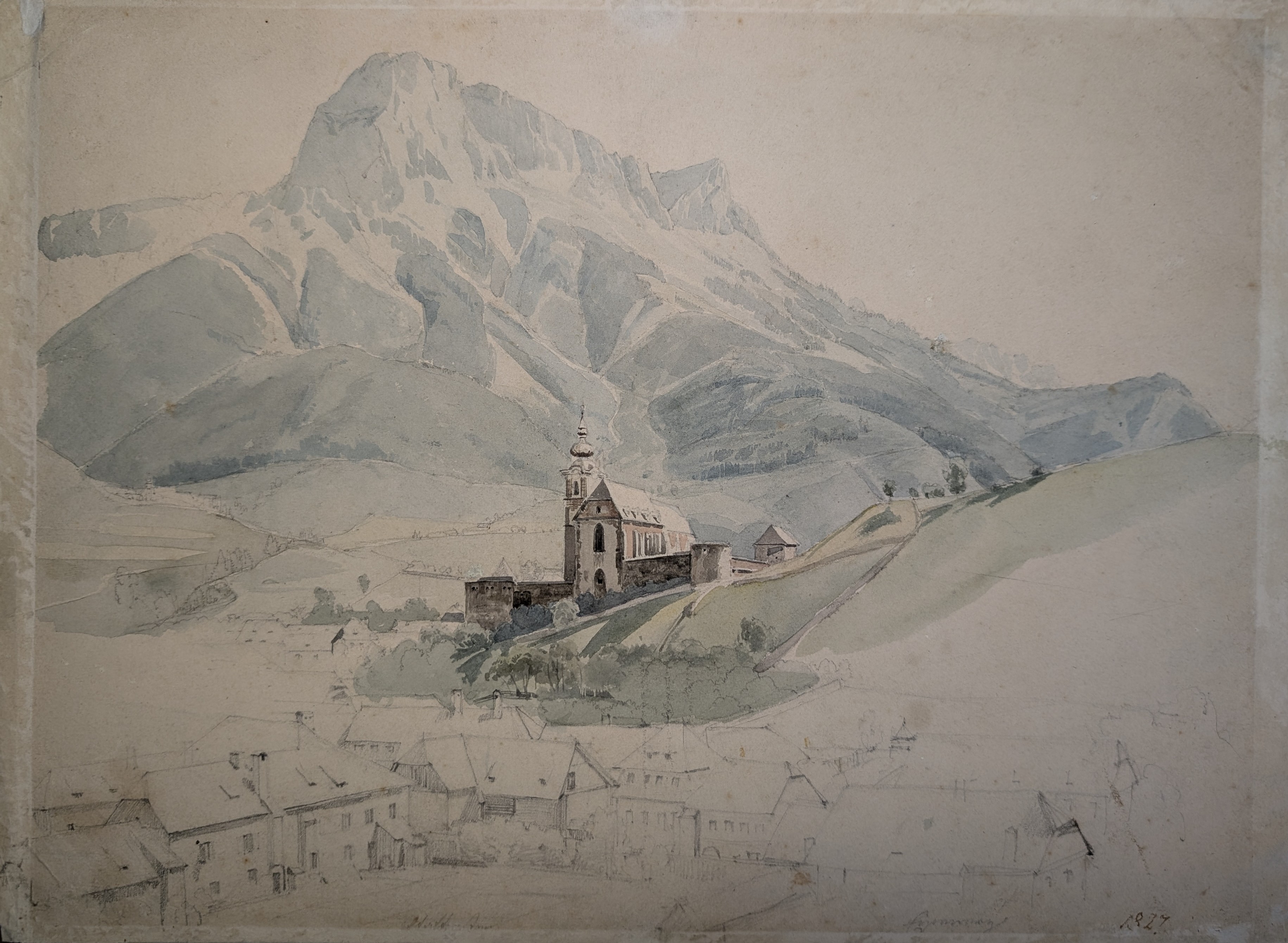Thomas Ender: Unknown 19th century Austrian artist 4/5 – Nehaveigur